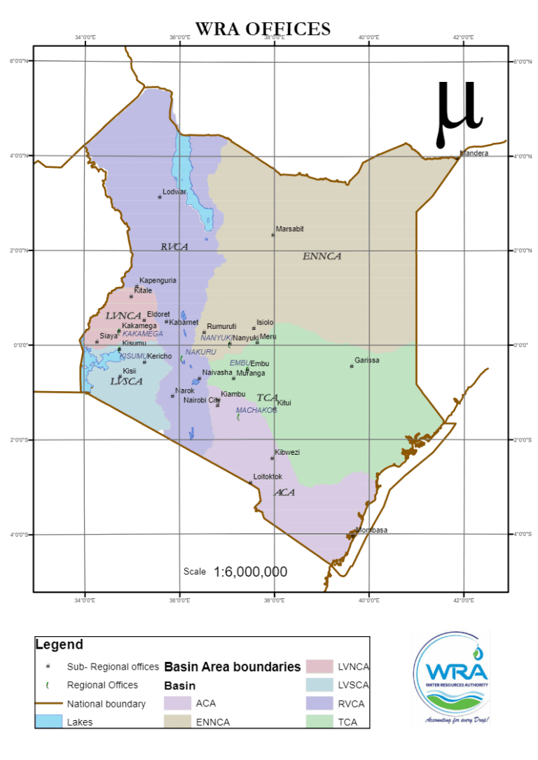 Basin Areas – Water Resources Authority