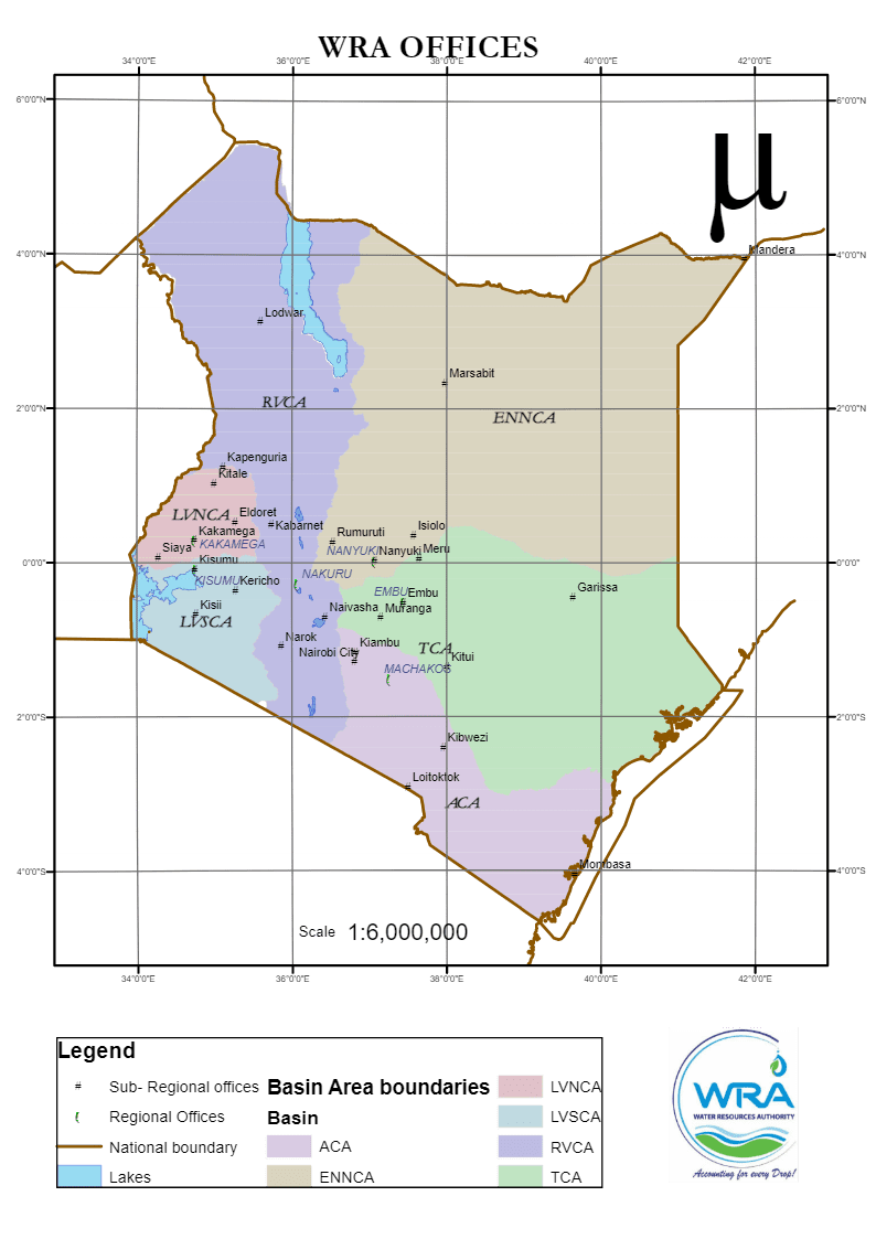 Basin Areas – Water Resources Authority